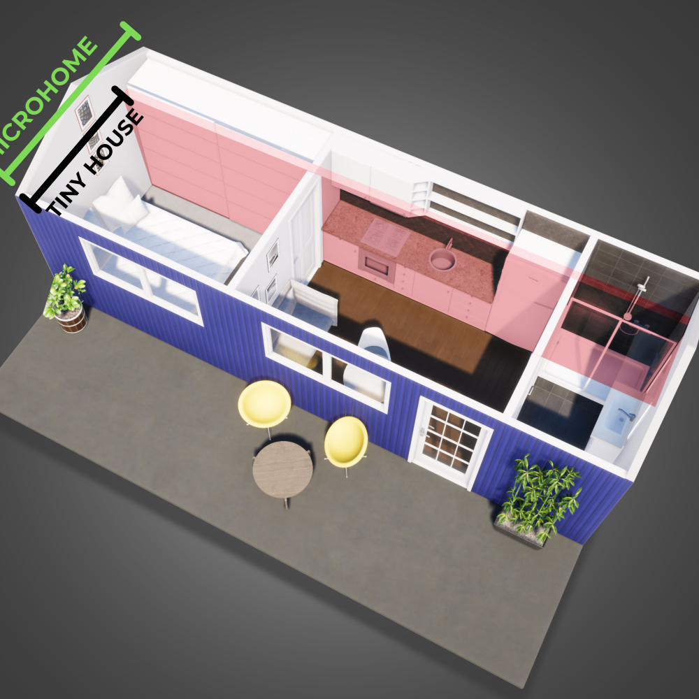 Australia’s only 3.2m wide MicroHome on wheels